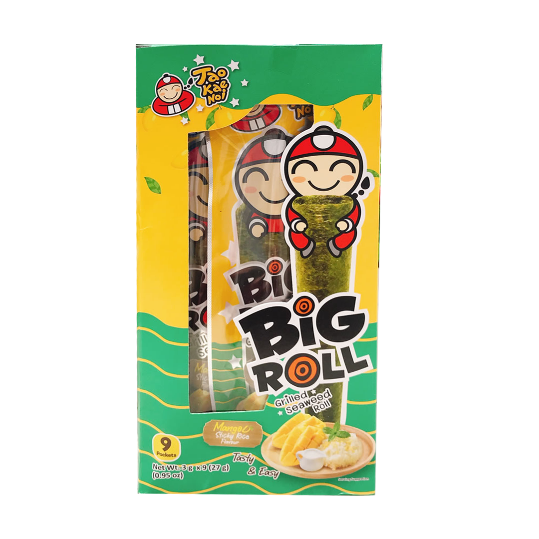 TAO KAE NOI Big Roll Grilled Seaweed Roll | Mango Sticky Rice Flavor ...
