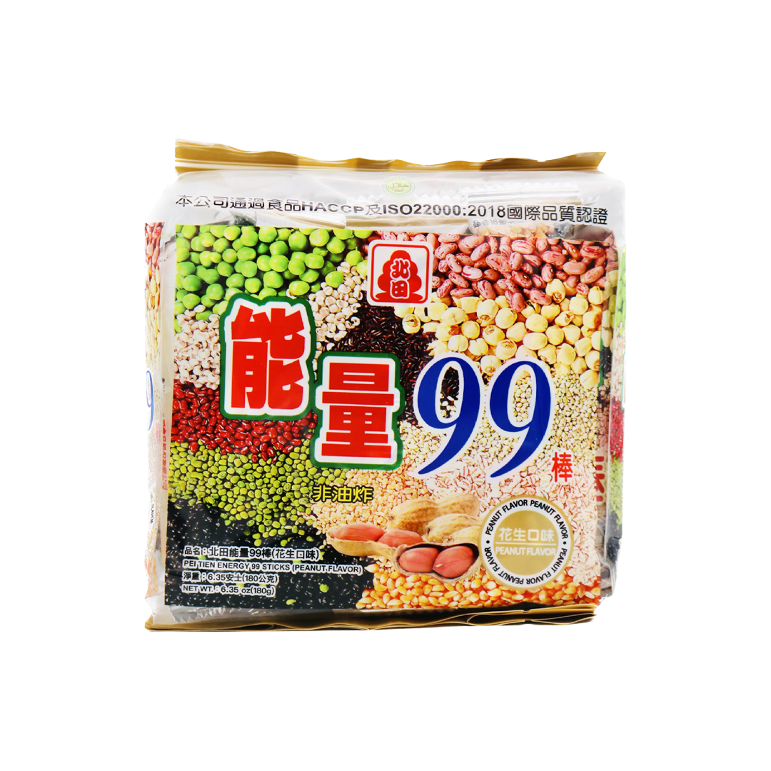 PEI TIEN ENERGY 99 Crunchy Rice Roll, Non-fried Healthy Snacks | Peanu ...