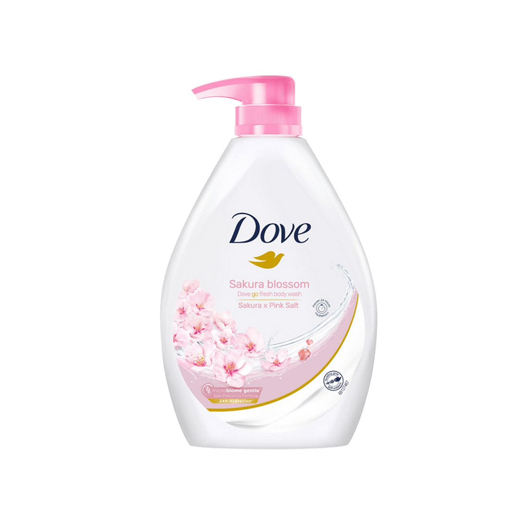Dove Japanese Sakura x Pink Salt fresh body wash | 35.3 oz | Everyday eMall